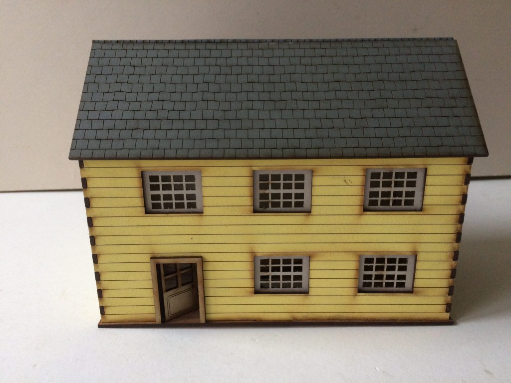 28mm ACW Large house with veranda(y) - Empires at War