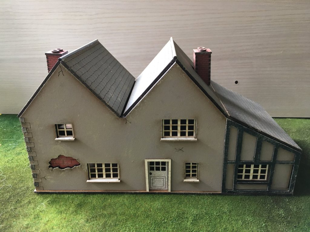 28mm Normandy Large House - Empires at War
