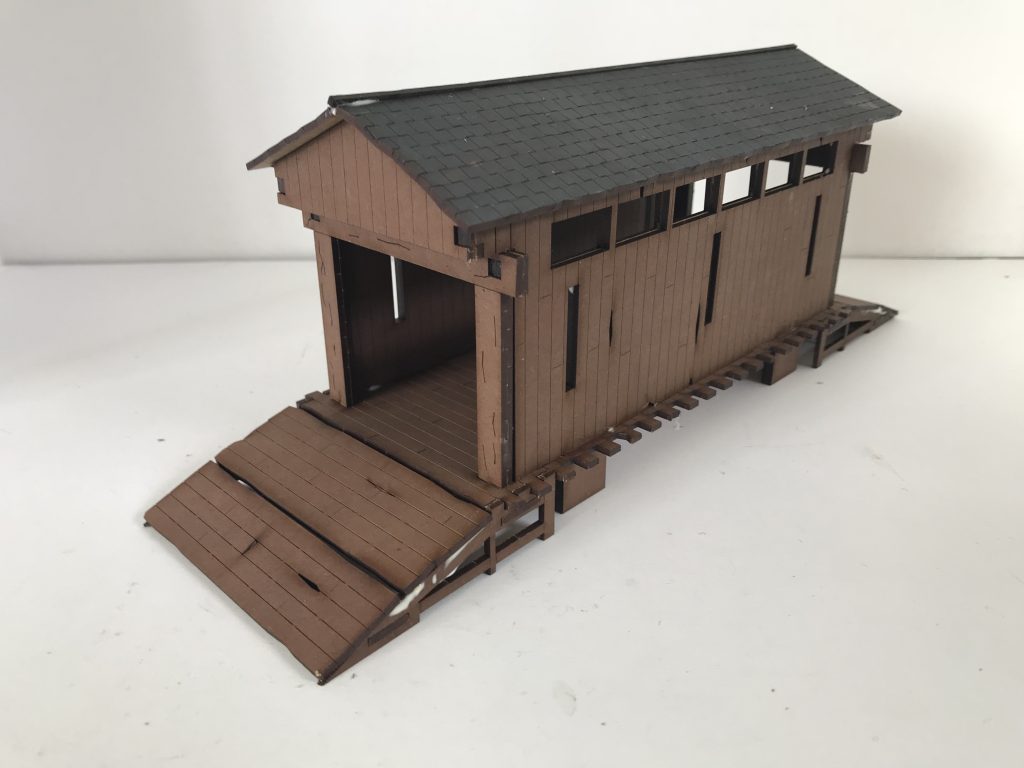 28mm North American covered bridge - Empires at War