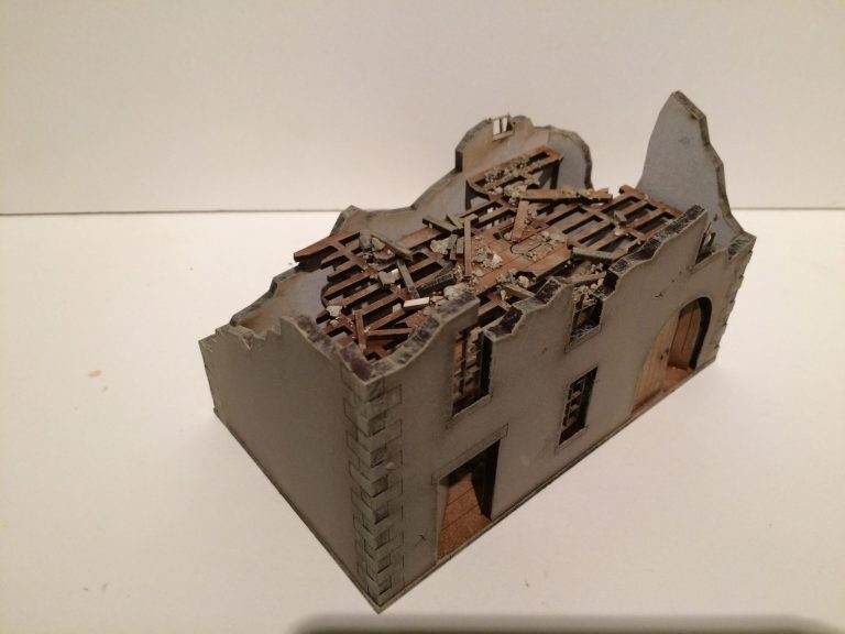 28mm Normandy 28-NY-Ruined Farmhouse KIT - Empires at War