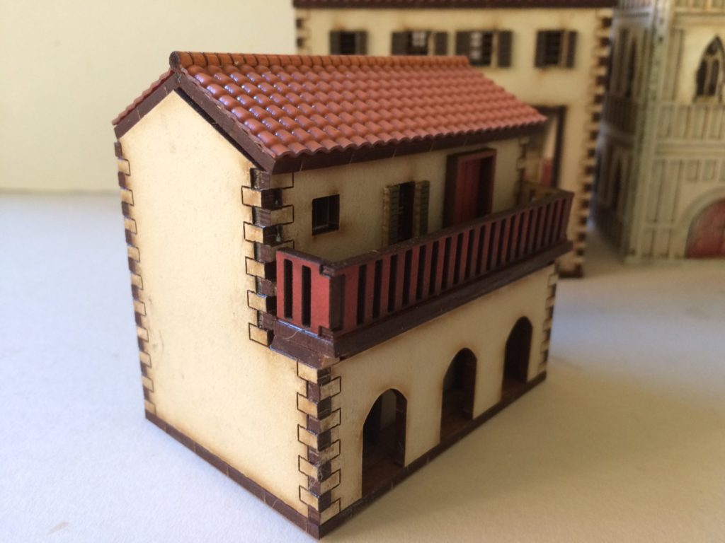 15mm Spanish/Italian Arched building - Empires at War