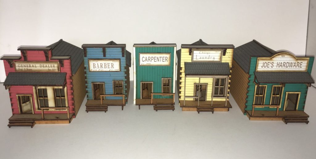 28mm Old West Town set A - Empires at War