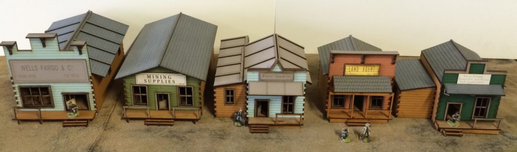 28mm Old West Town set B - Empires at War