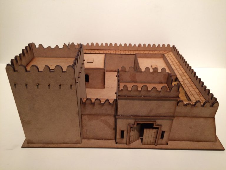 28mm Desert fort-unpainted kit - Empires at War