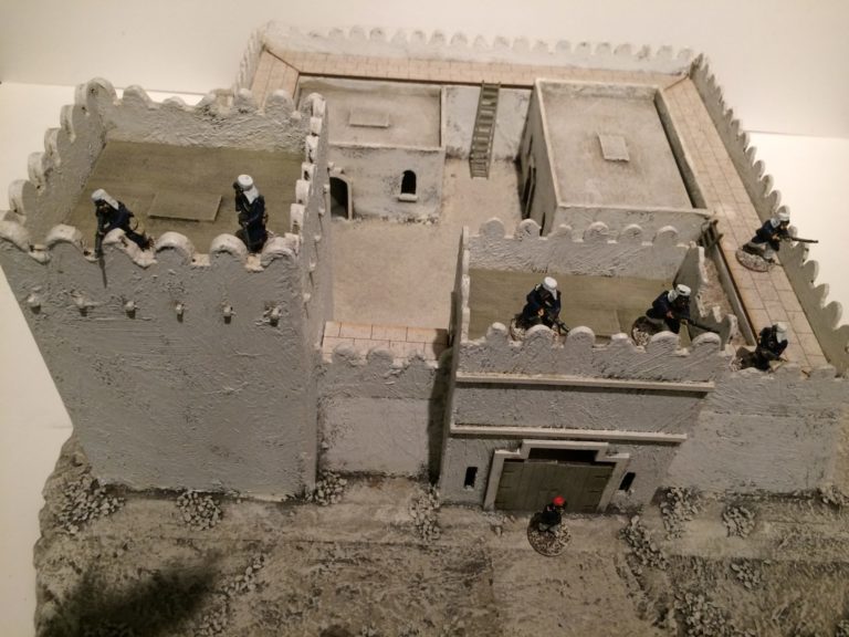 28mm Desert fort-unpainted kit - Empires at War