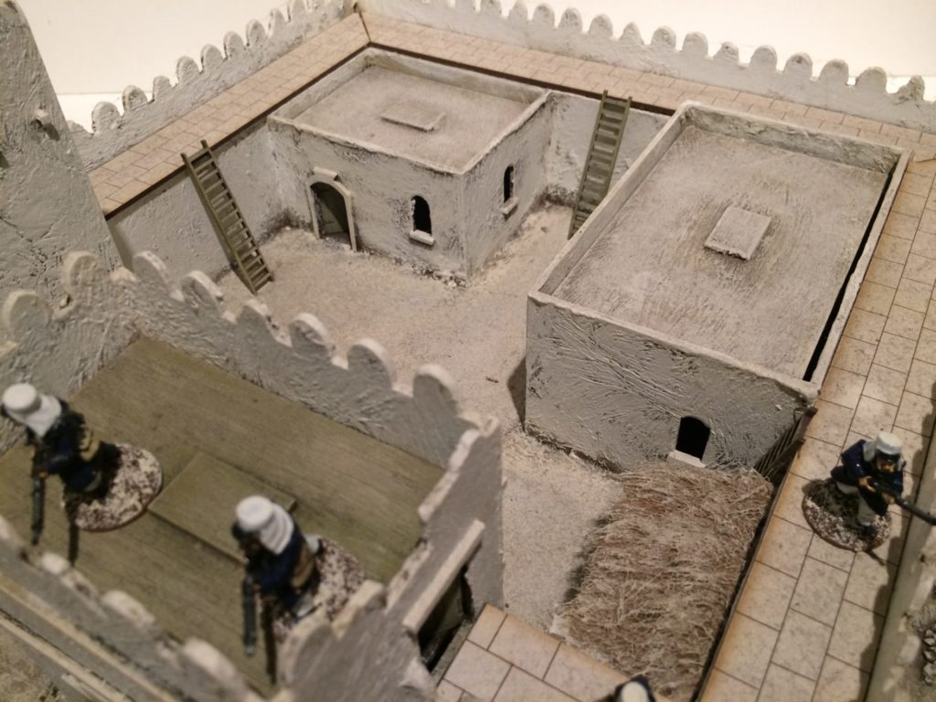 28mm Desert fort-unpainted kit - Empires at War
