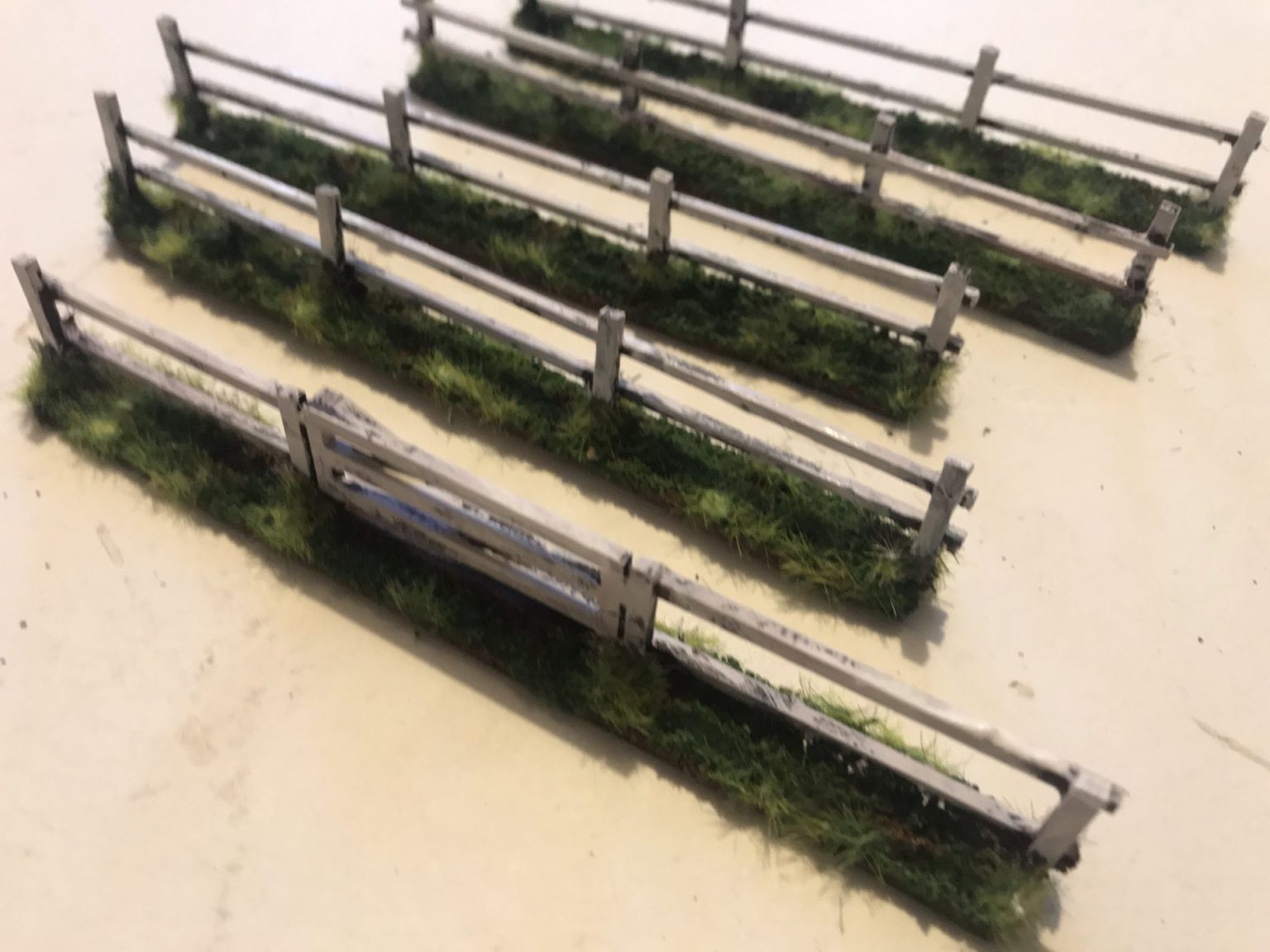 28mm Double Rail fence set of 10 kits - Empires at War