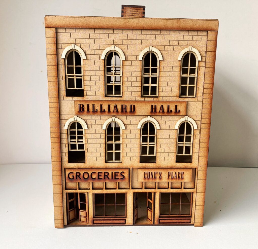 28mm Mob City Billiard Hall block - Empires at War