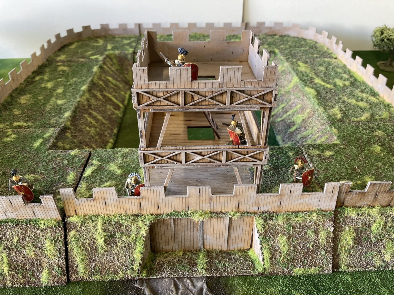 28mm Roman marching fort. - Empires at War