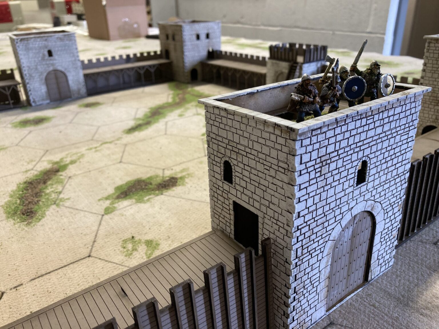 28mm Anglo Saxon Burgh - Empires at War