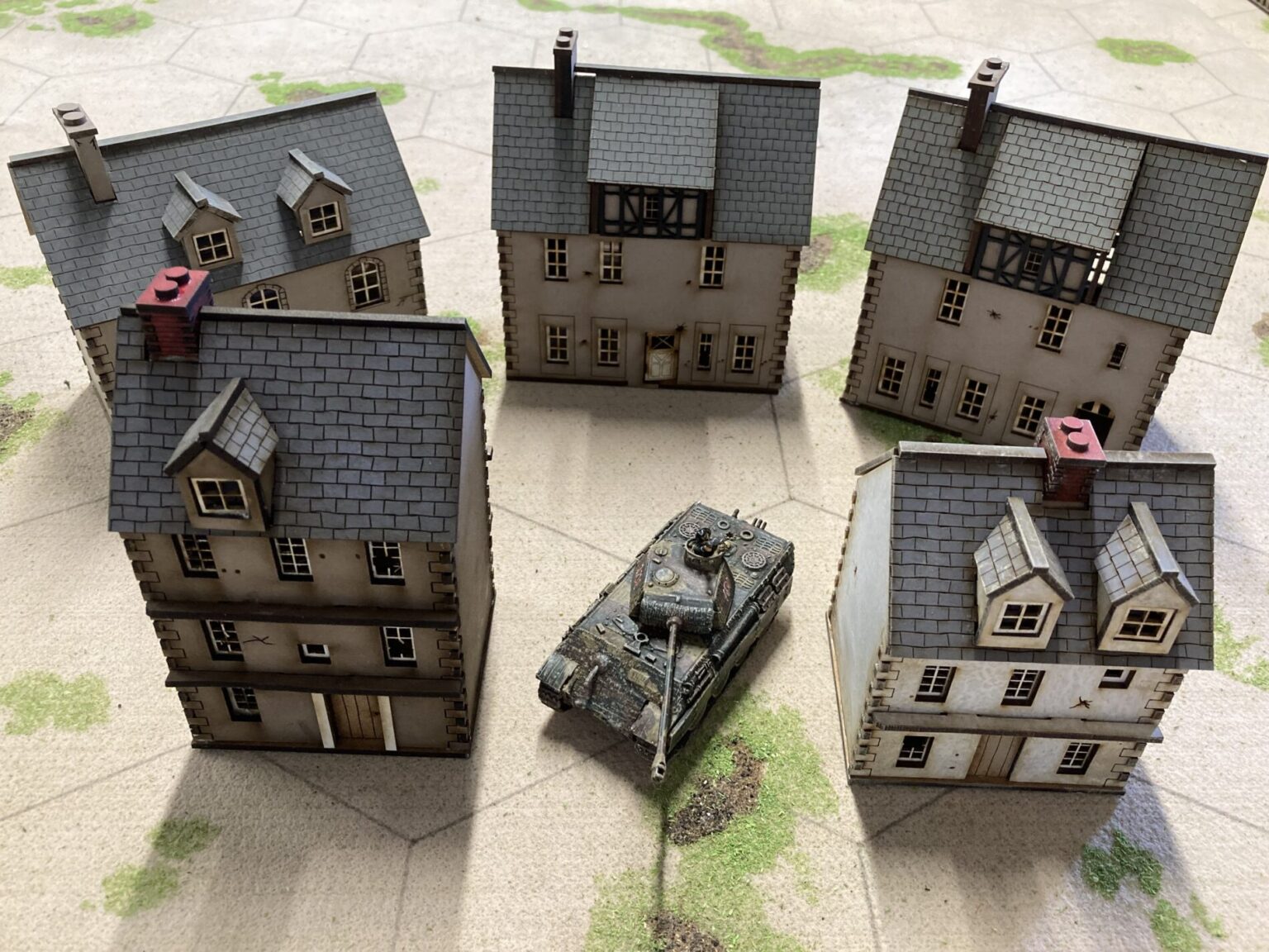 20mm Normandy 20-NY- village set B kits - Empires at War