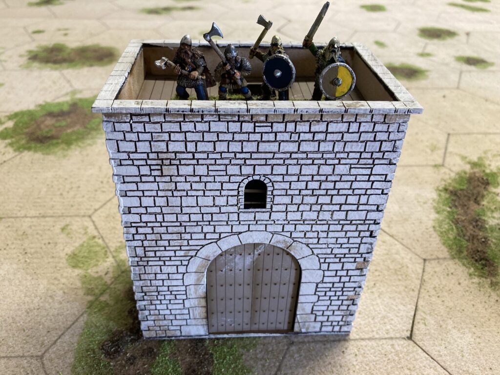 28mm Anglo Saxon Burgh Main gate - Empires at War