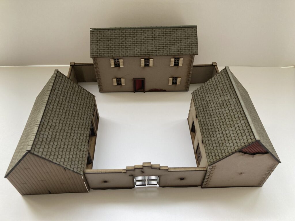 28mm Normandy 28-NY-Walled farm A - Empires at War